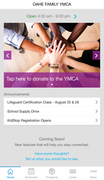 The Oahe Family YMCA, Pierre, South Dakota